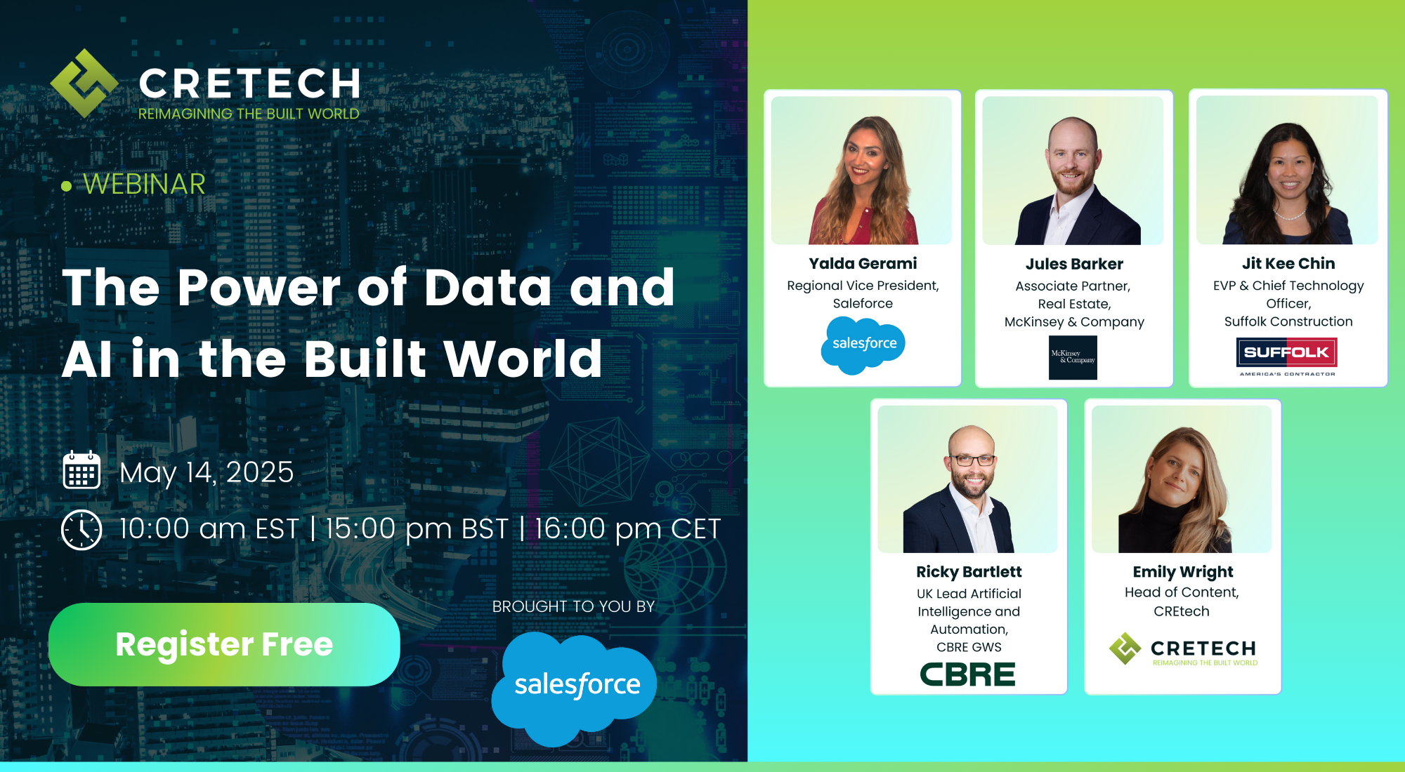 The Power of Data and AI in the Built World